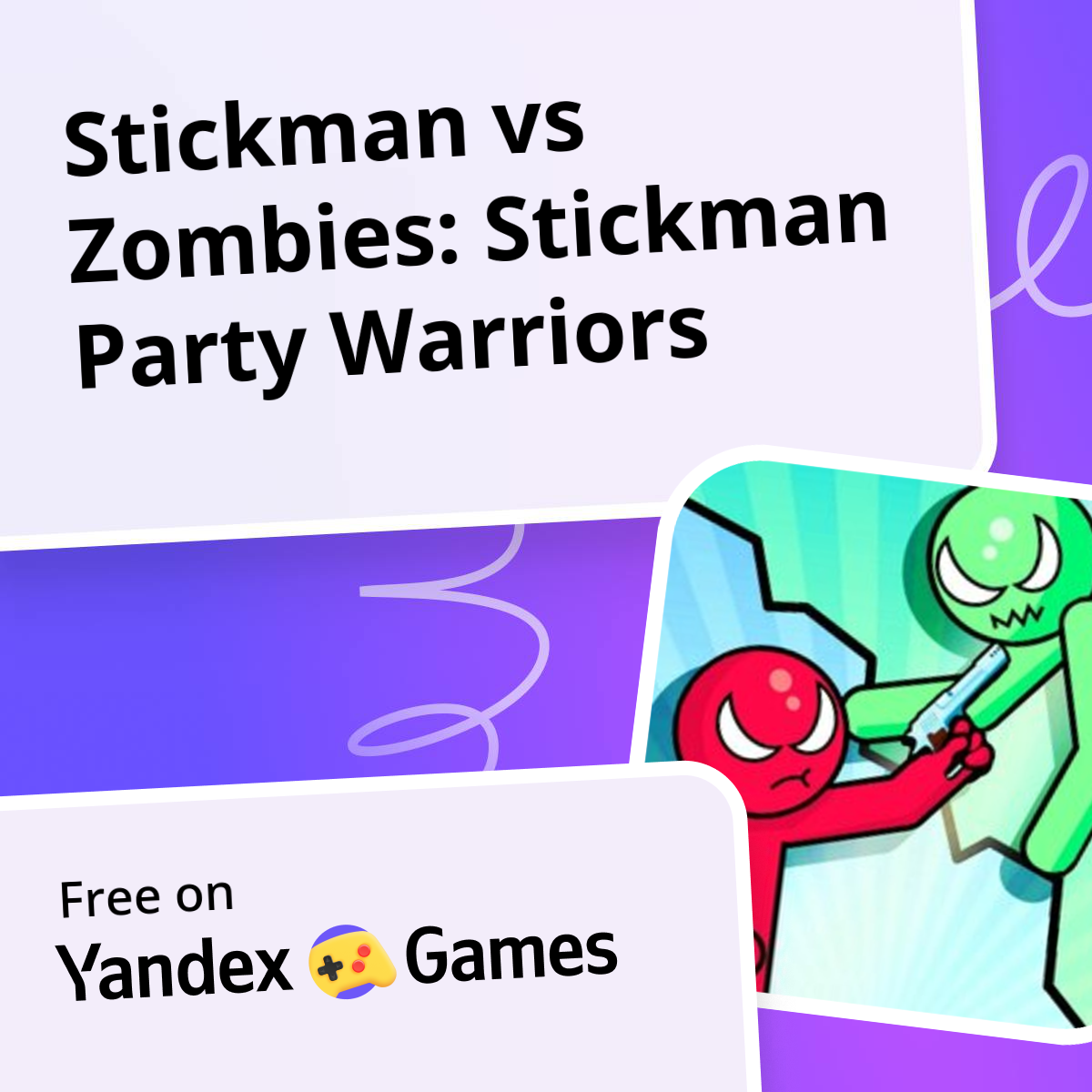 Stickman vs Zombies: Stickman Party Warriors (توسط New Generation Games)- بازی آنلاین به صورت ...