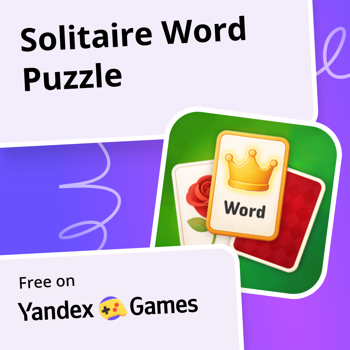 Solitaire Word Puzzle - play online for free on Yandex Games