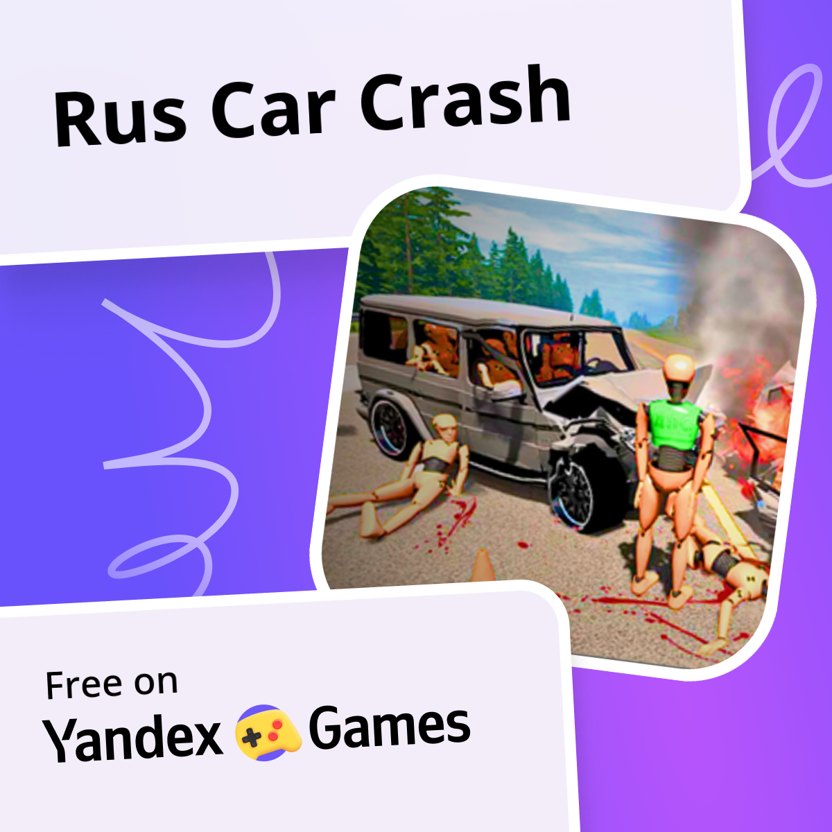 Rus Car Crash (by FailGames) - play online for free on Yandex Games