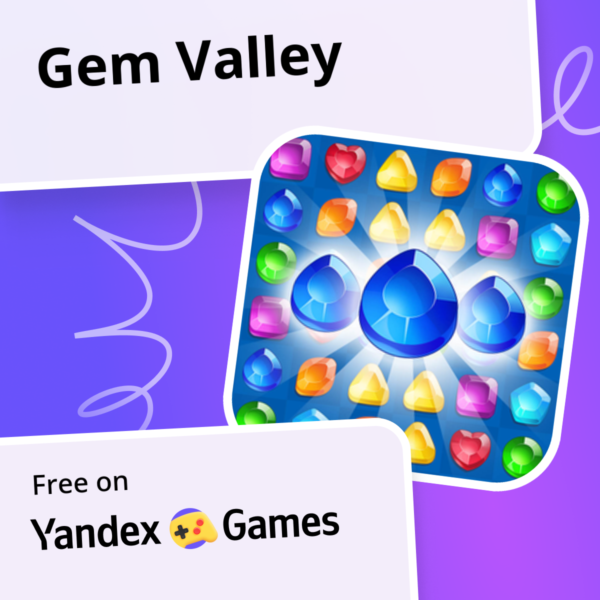 Gem Valley - play online for free on Yandex Games