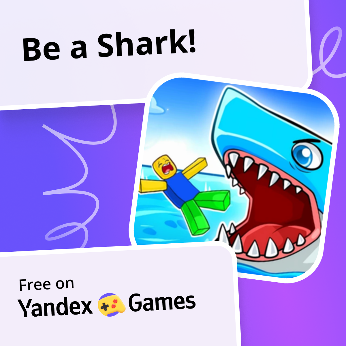 Be a Shark! (by Game Bear Studio) - play online for free on Yandex Games