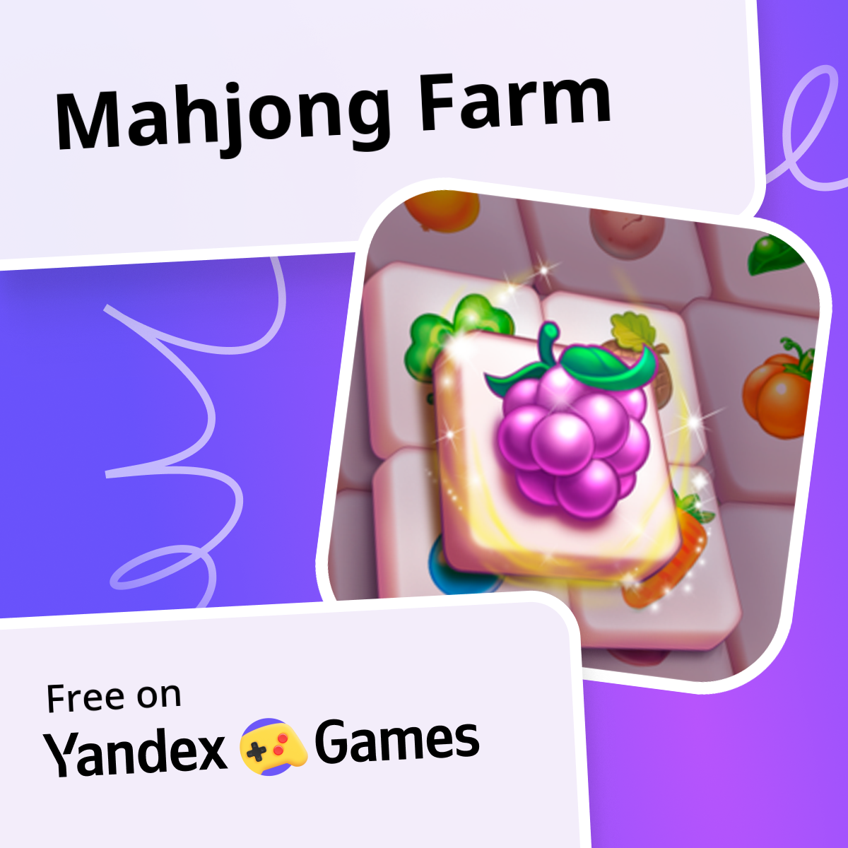 Mahjong Farm - play online for free on Yandex Games
