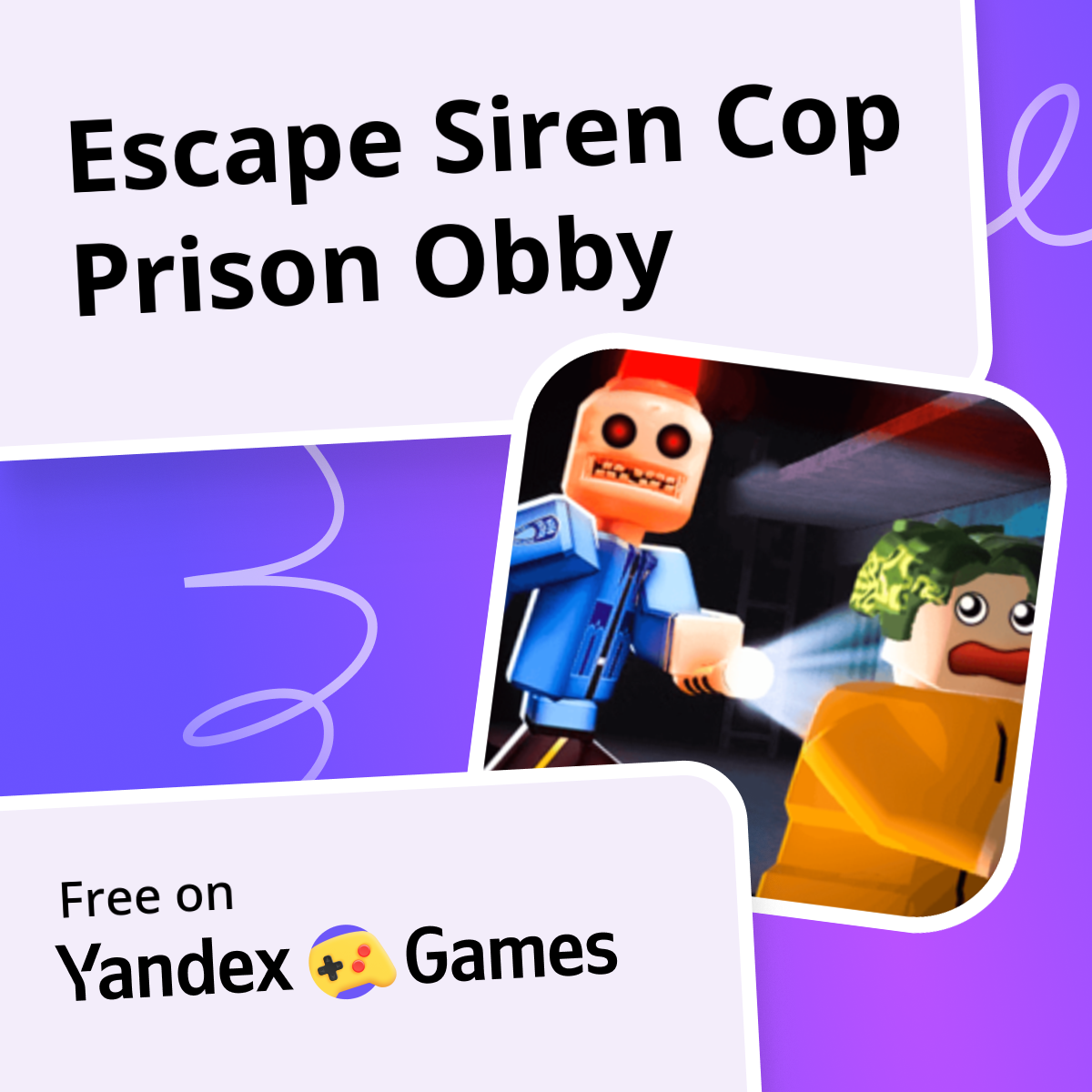 Escape Siren Cop Prison Obby (by OneY Games Studio) - play online for ...