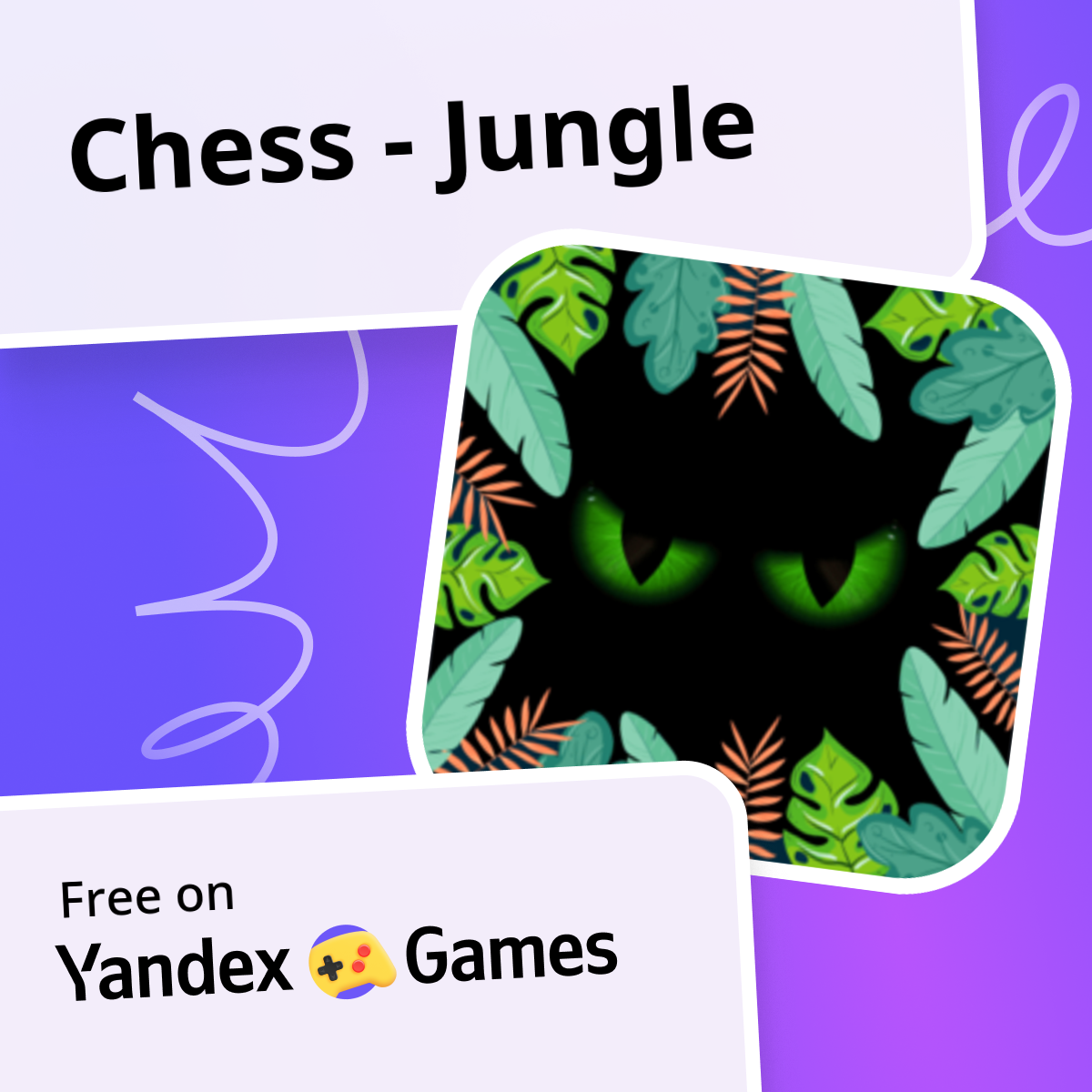 Chess - Jungle (by kirlanik) - play online for free on Yandex Games