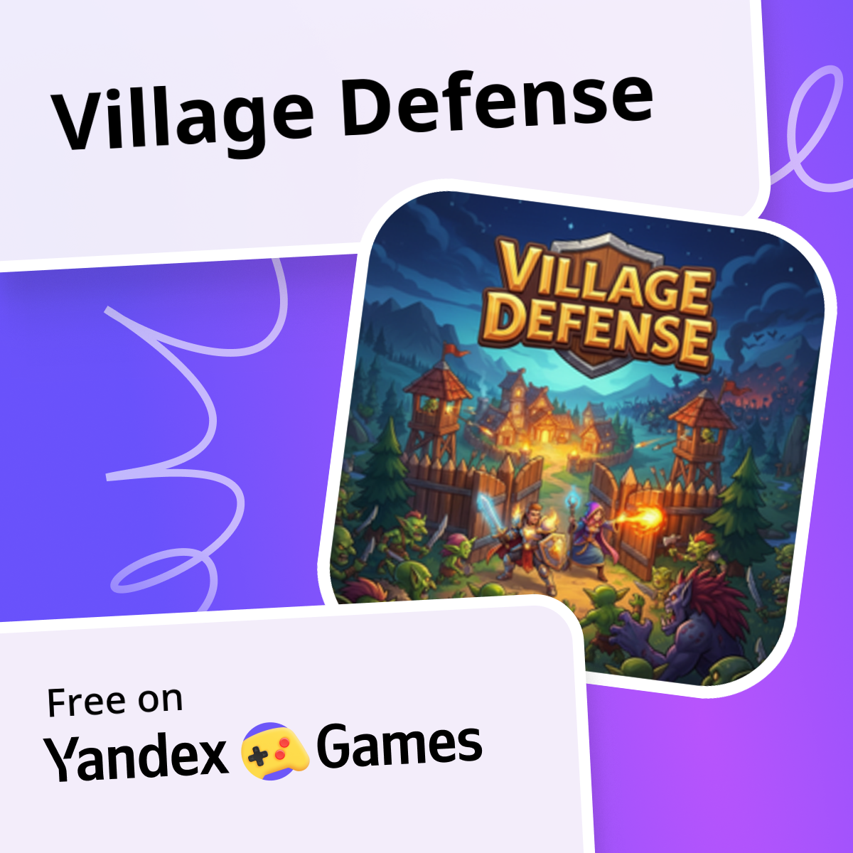 Village Defense (by Spark Tree Game) - play online for free on Yandex Games