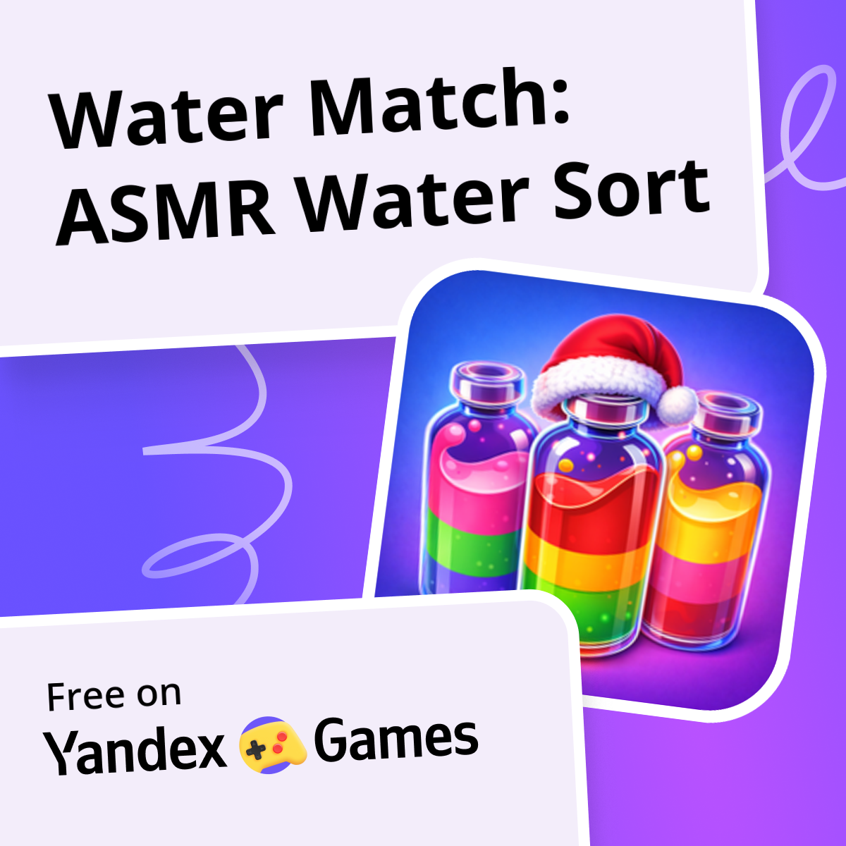 Water Match: ASMR Water Sort - play online for free on Yandex Games