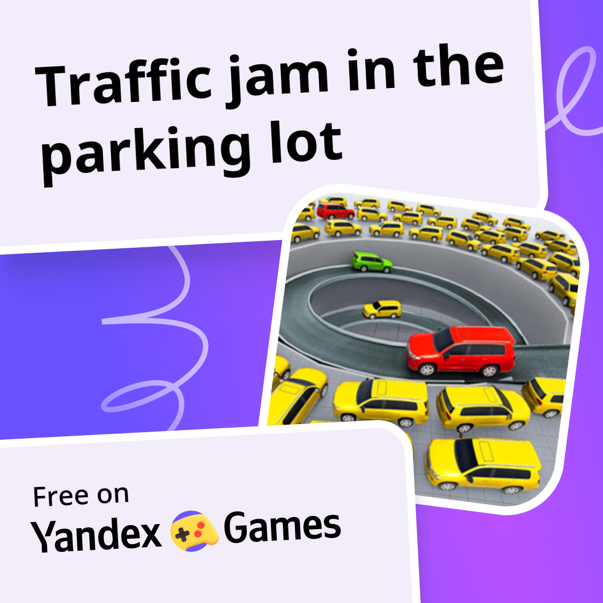 Traffic jam in the parking lot - به صورت رایگان آنلاین در Yandex Games ...