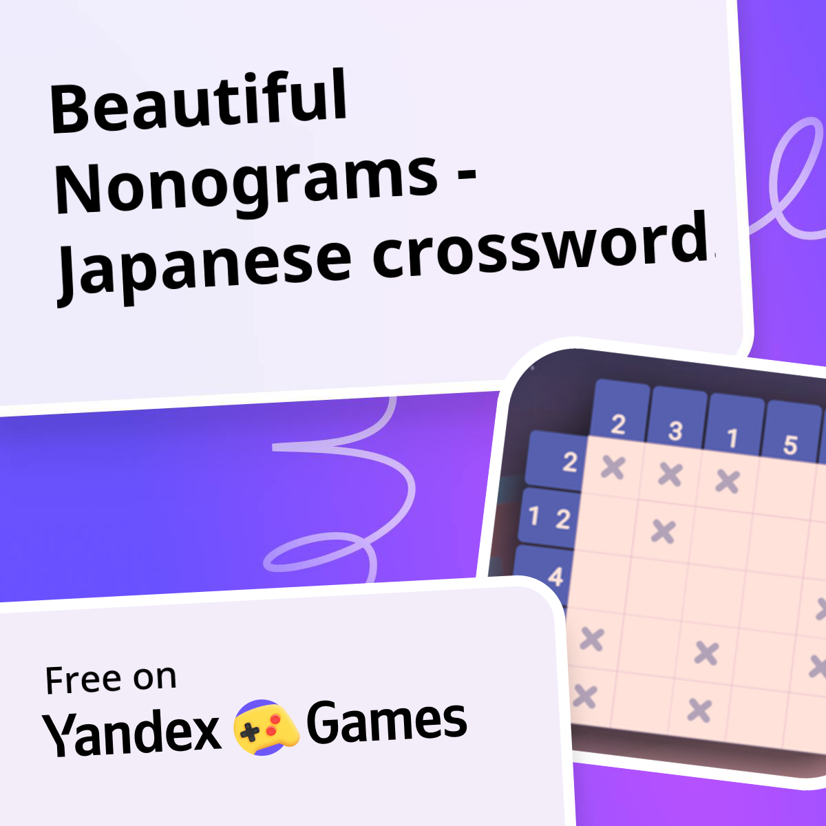 Beautiful Nonograms - Japanese crossword puzzle (by NANAMINER) - play ...