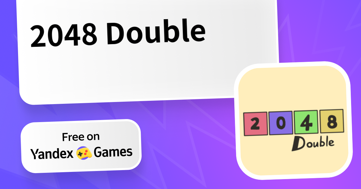 2048 Double （由 MankiStudia)-网上免费玩 Yandex Games