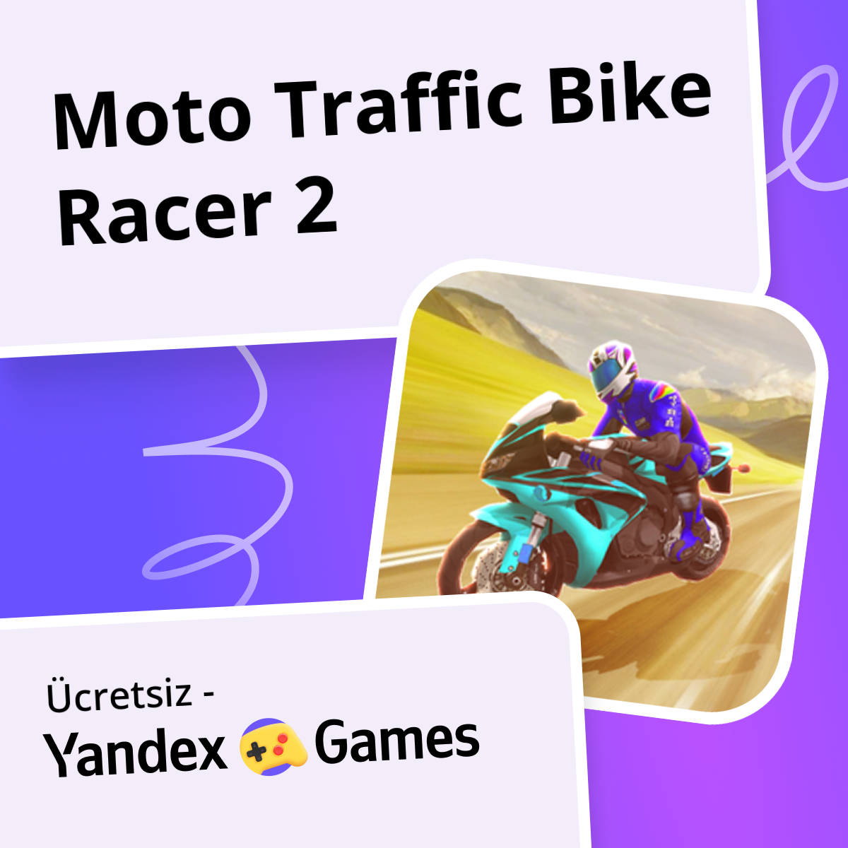 Moto Traffic Bike Racer 2 (Gamebee Studio LLP'den) - Yandex Games ...