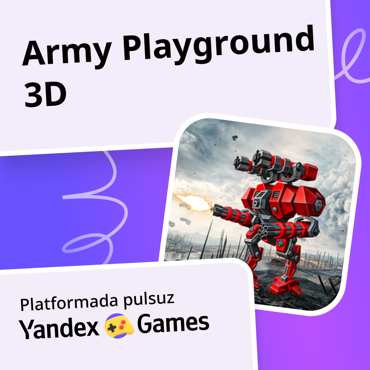 Army Playground 3D (FPDA adlı tərtibatçıdan) - Yandex Games xidmətində ...