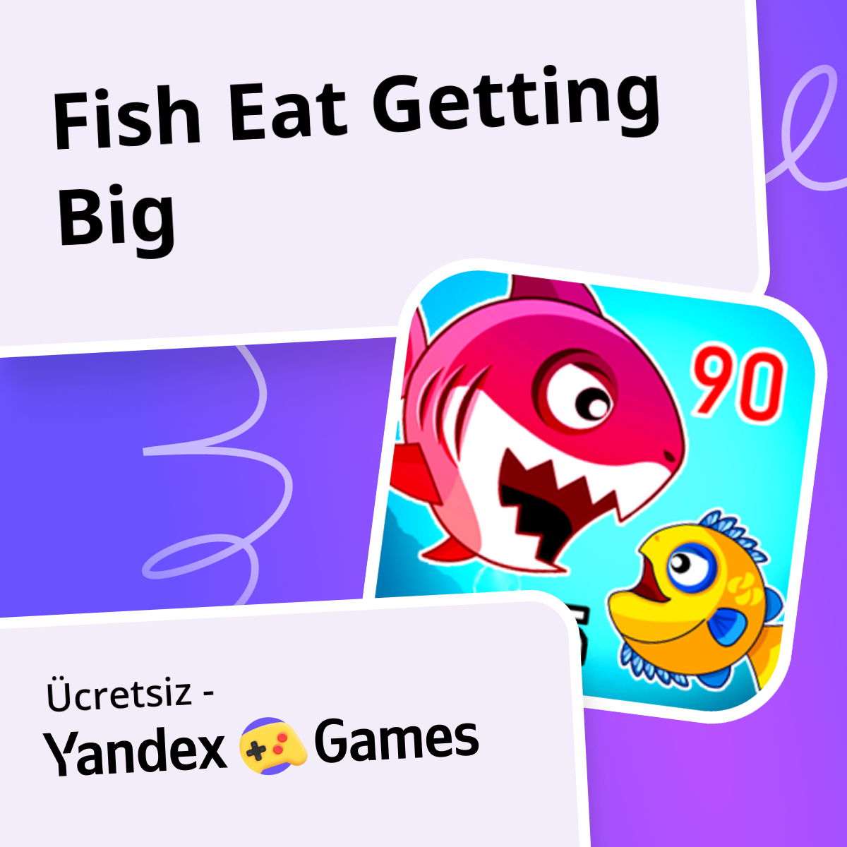 Fish Eat Getting Big - oynayın Yandex Games üzerinde ücretsiz çevrimiçi