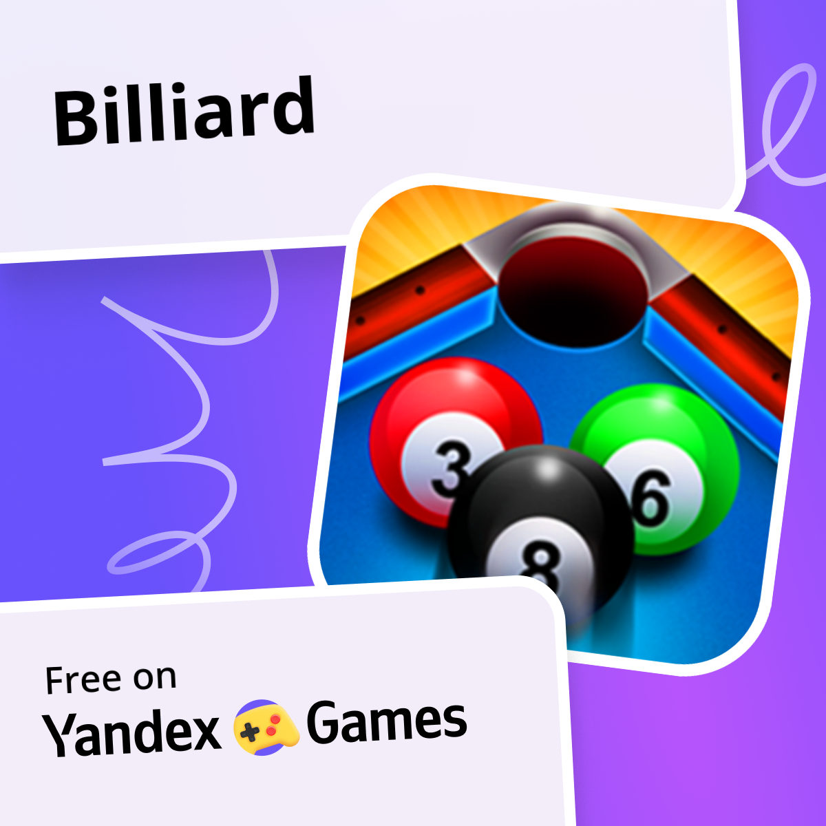 Billiard (by Casual AGames) - play online for free on Yandex Games
