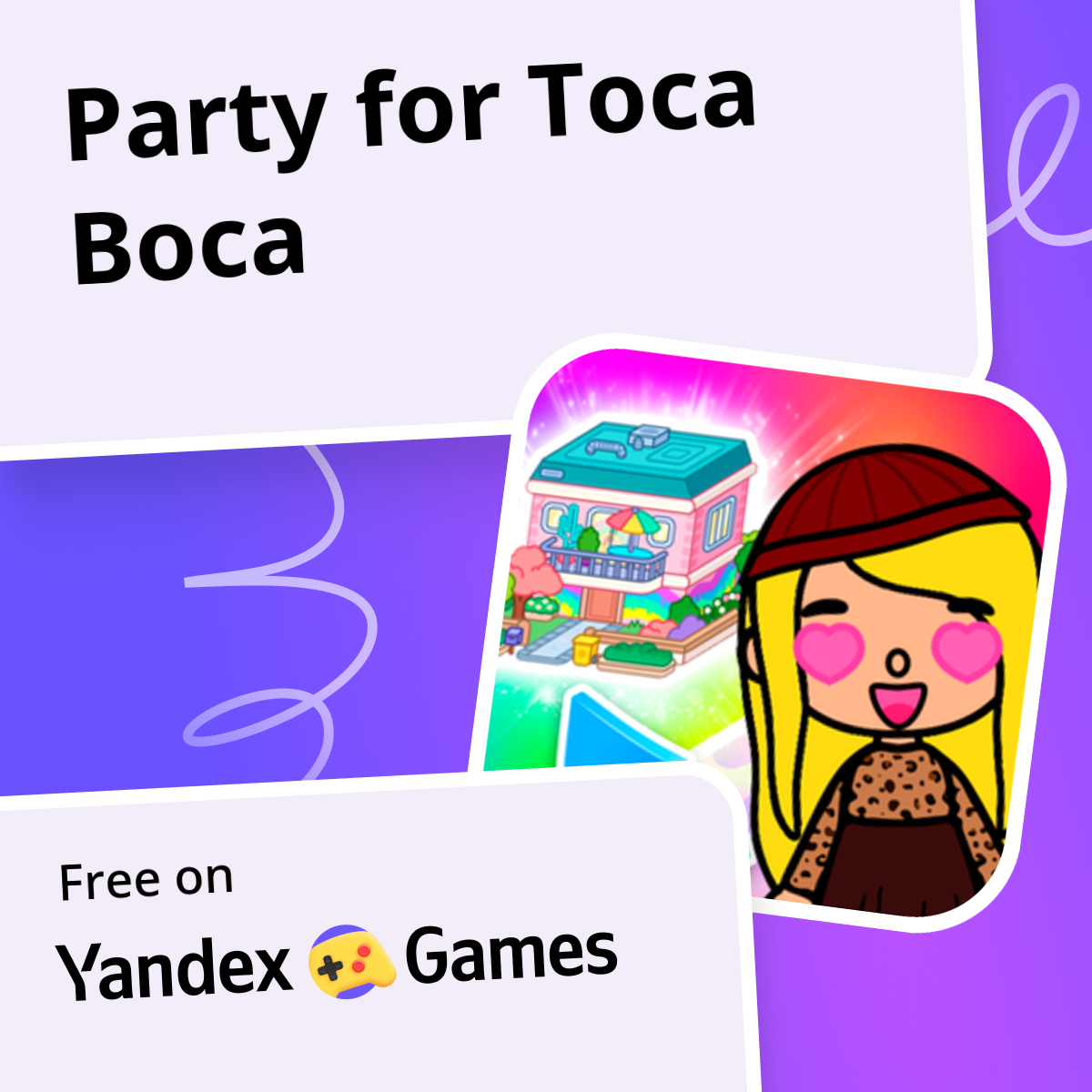 Party for Toca Boca - play online for free on Yandex Games