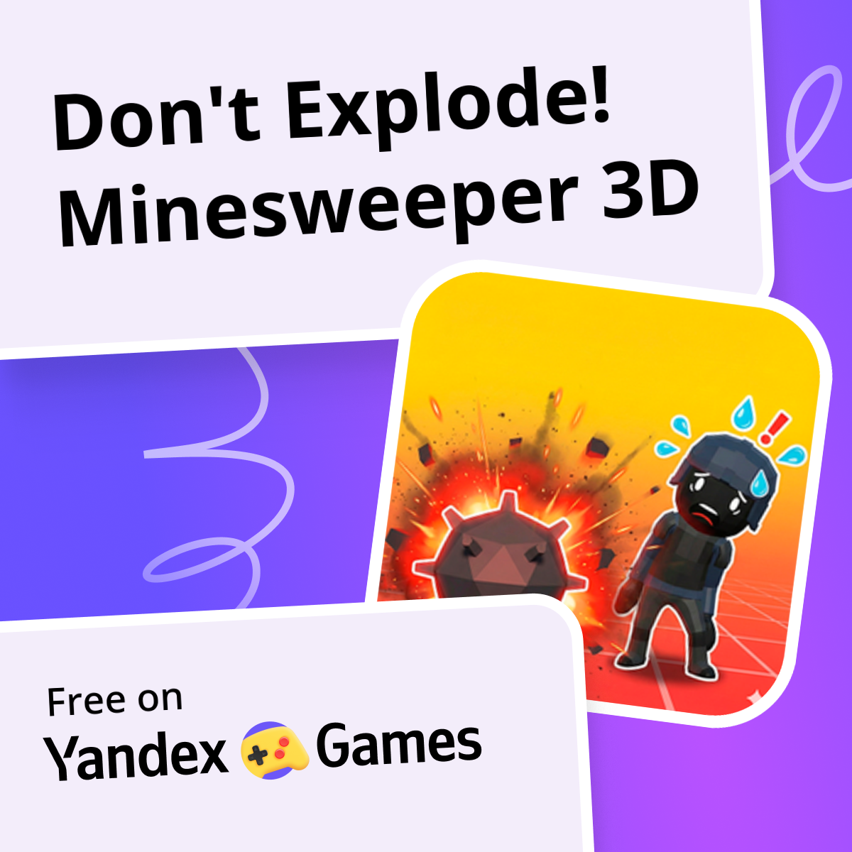 Don't Explode! Minesweeper 3D (by lapserdaser123) - play online for ...
