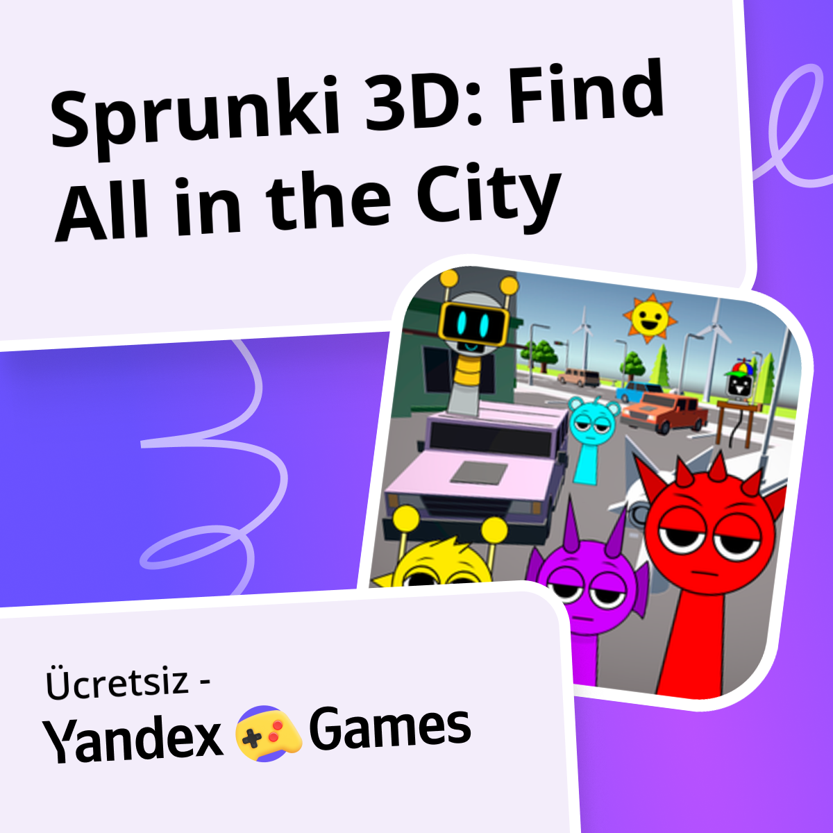 Sprunki 3D: Find All in the City (Starodymov'den) - Yandex Games ...