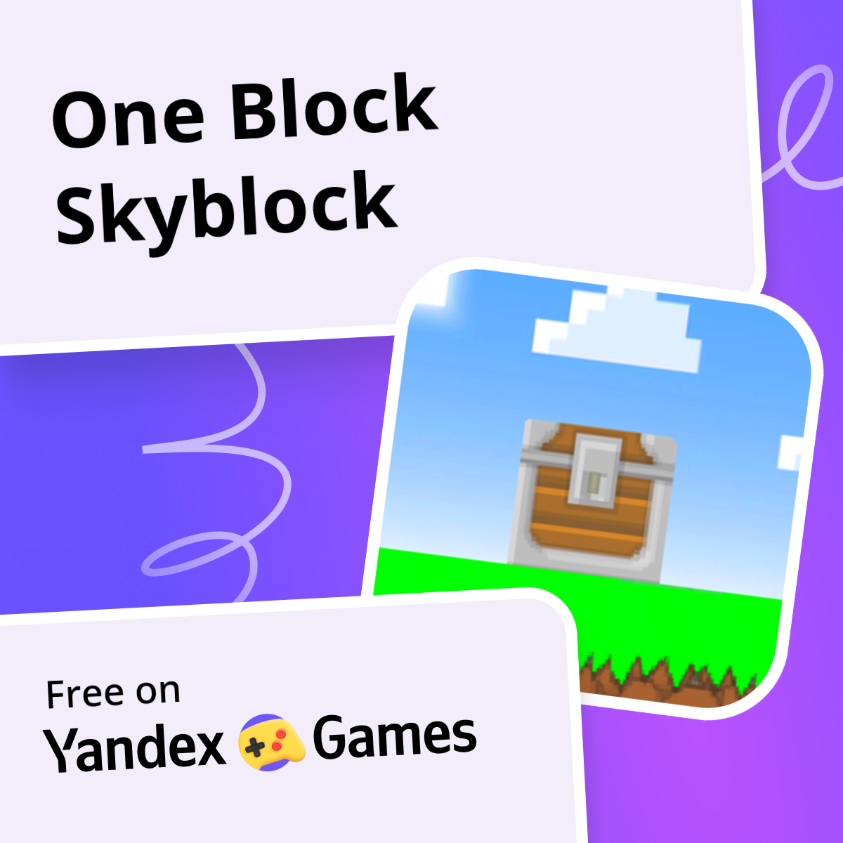 One Block Skyblock (by Apobyte) - play online for free on Yandex Games