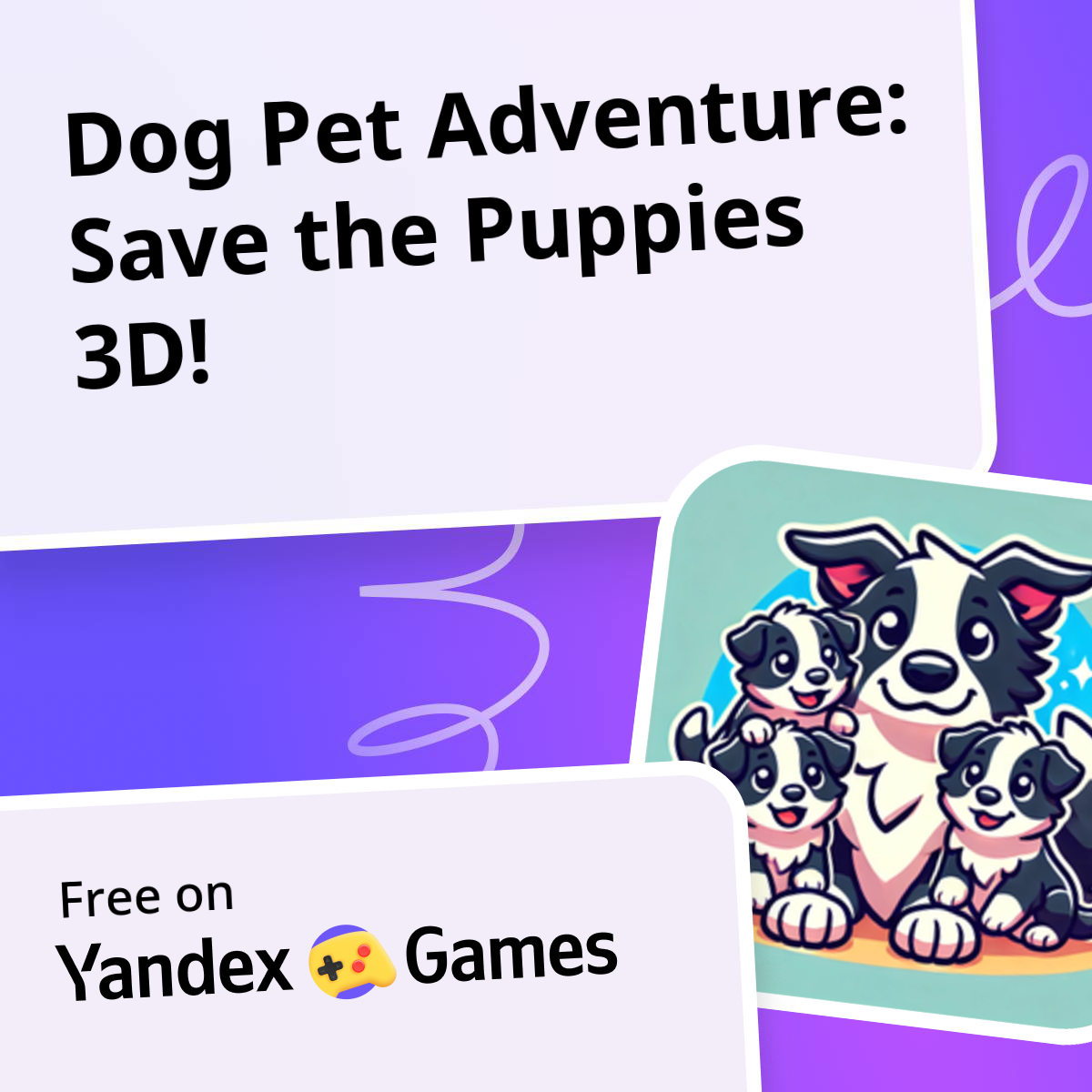 Dog Pet Adventure: Save the Puppies 3D! (by HoneyBeeGames) - play ...