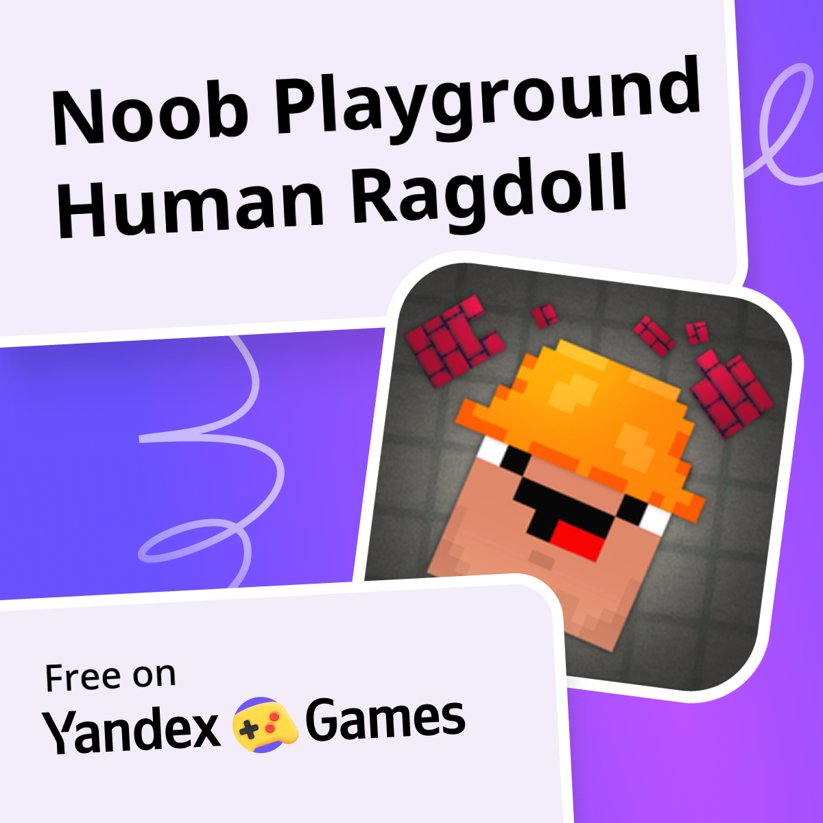 Noob Playground Human Ragdoll (by KidsGames.Top) - play online for free on Yandex Games