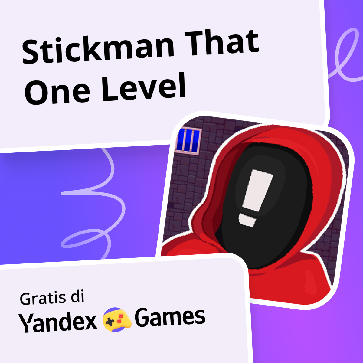 Stickman That One Level (oleh Stickman vs Monster School games ...