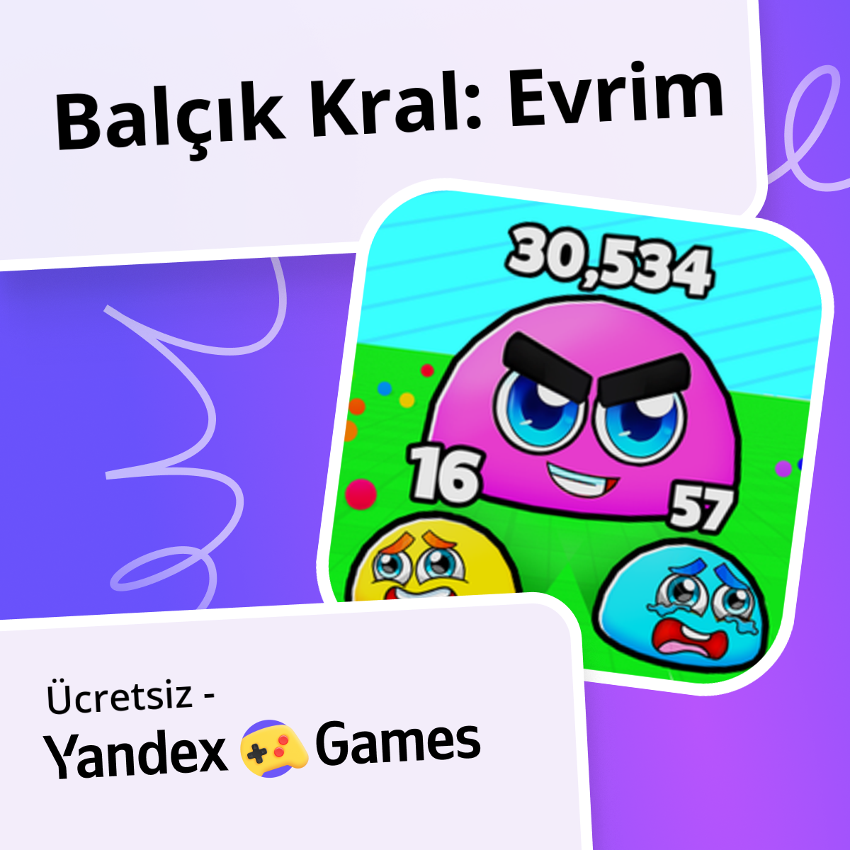 Balçık Kral: Evrim (KaiserGames'den) - Yandex Games servisinde ücretsiz ...