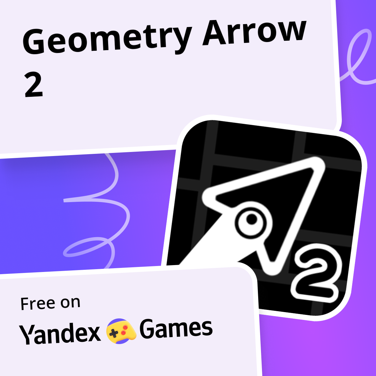 Geometry Arrow 2 - play online for free on Yandex Games