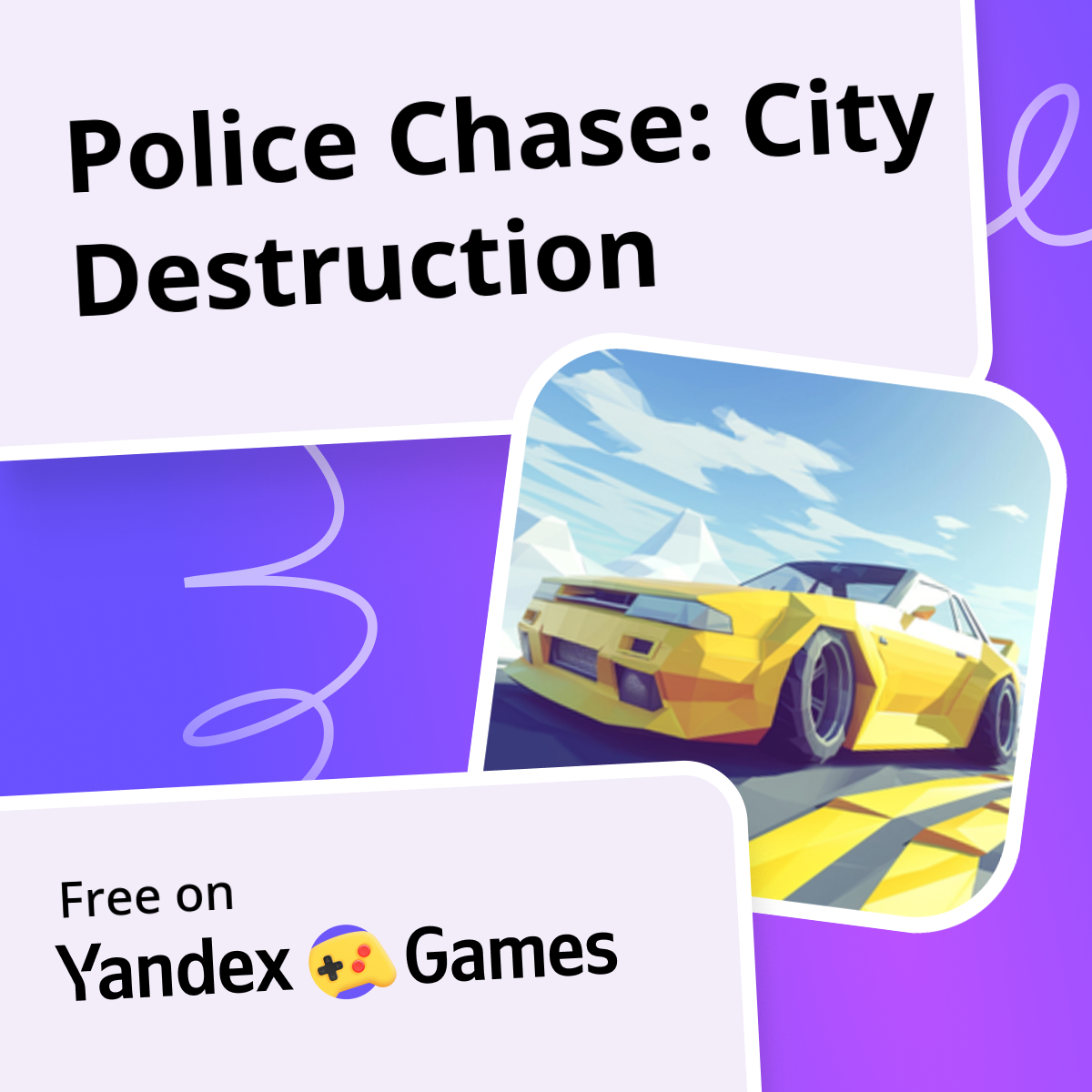 Police Chase: City Destruction (by SKesha) - play online for free on Yandex Games