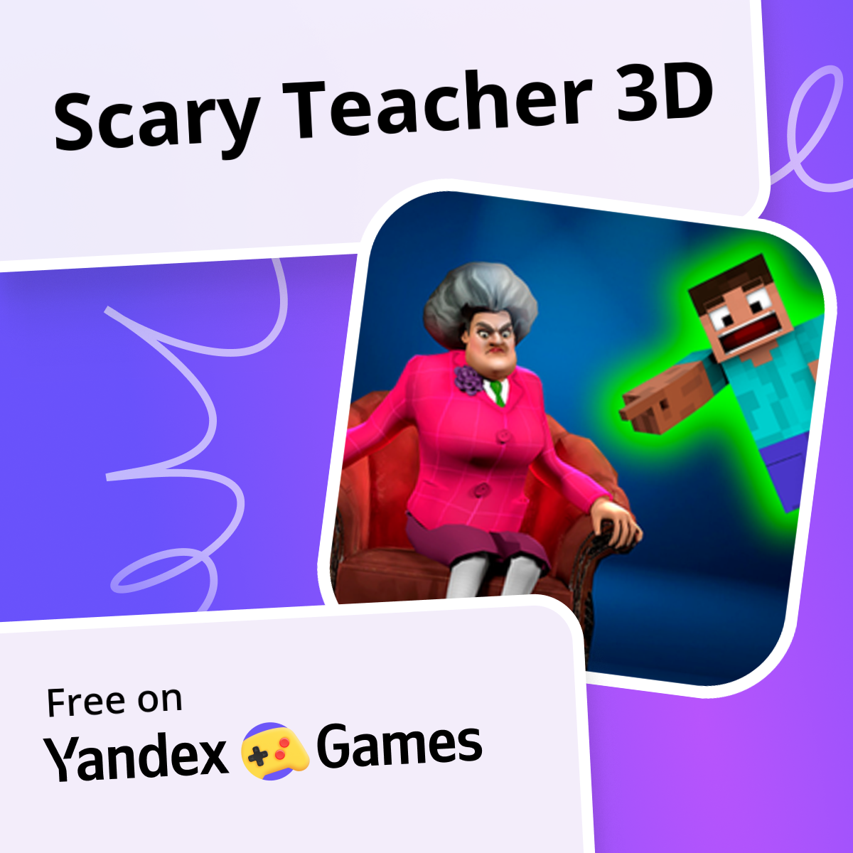 Scary Teacher 3D (by Jungle Games) - play online for free on Yandex Games