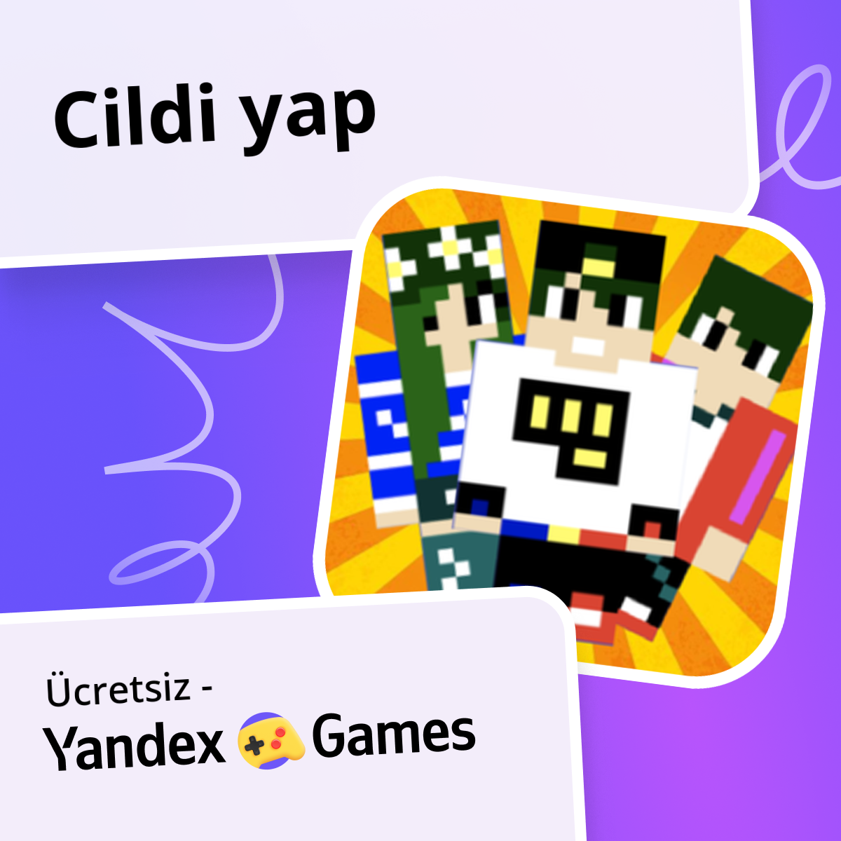 Cildi yap (MyGame'den) - Yandex Games servisinde ücretsiz çevrimiçi ...
