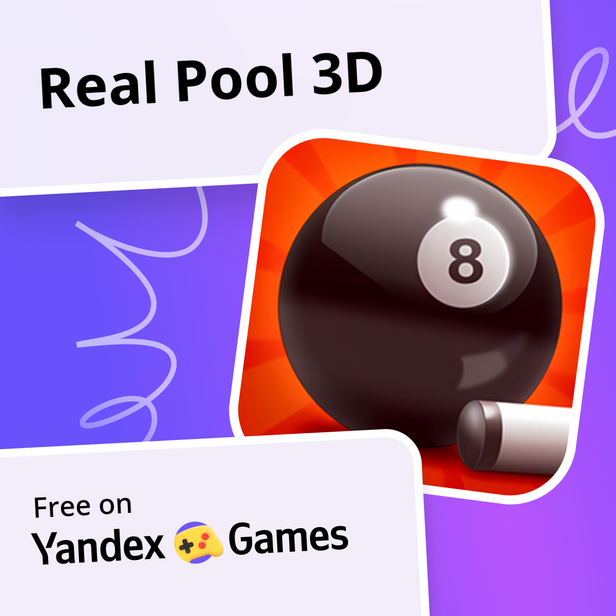 Real Pool 3D (by GY-GY Games) - play online for free on Yandex Games