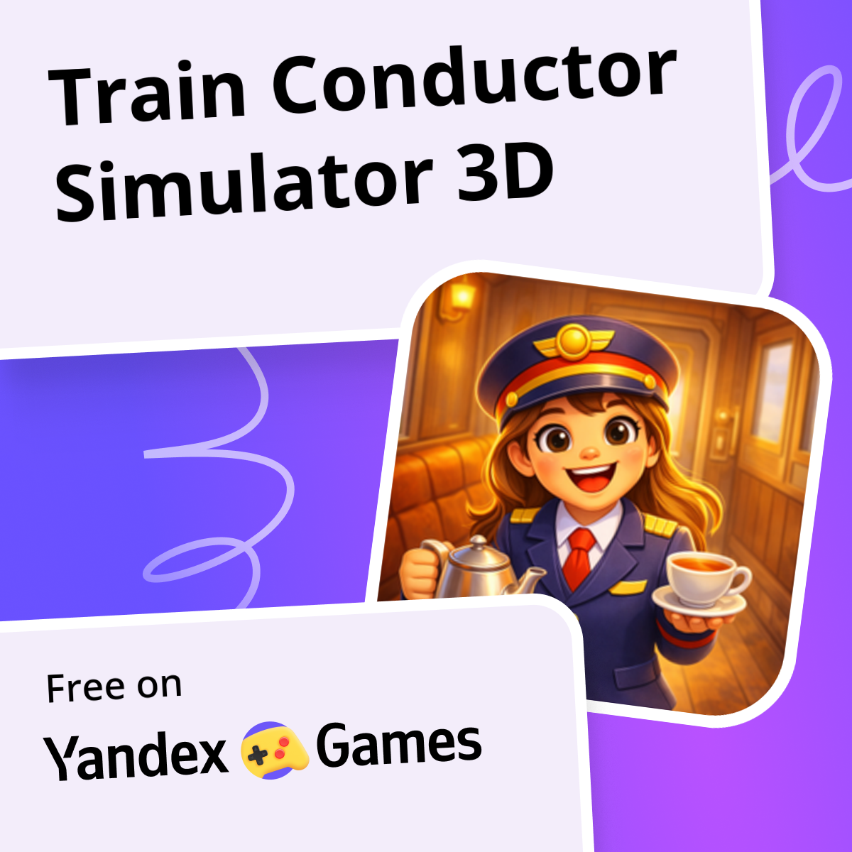 Train Conductor Simulator 3D - play online for free on Yandex Games