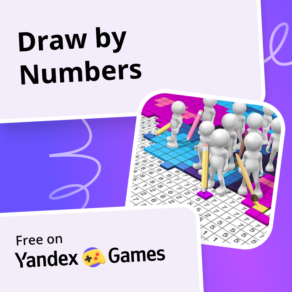 Draw by Numbers (by AA2G1LtdS) - play online for free on Yandex Games