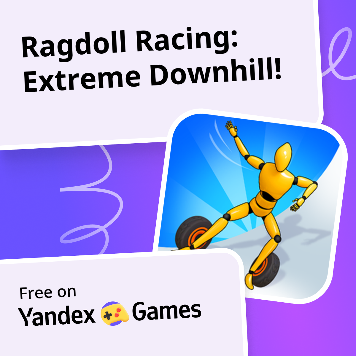 Ragdoll Racing: Extreme Downhill! (by Eccentric) - play online for free ...