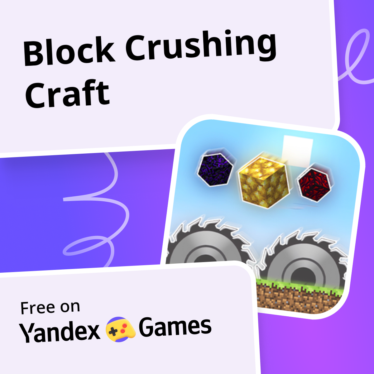 Block Crushing Craft (by badgamedeveloper) - play online for free on Yandex Games