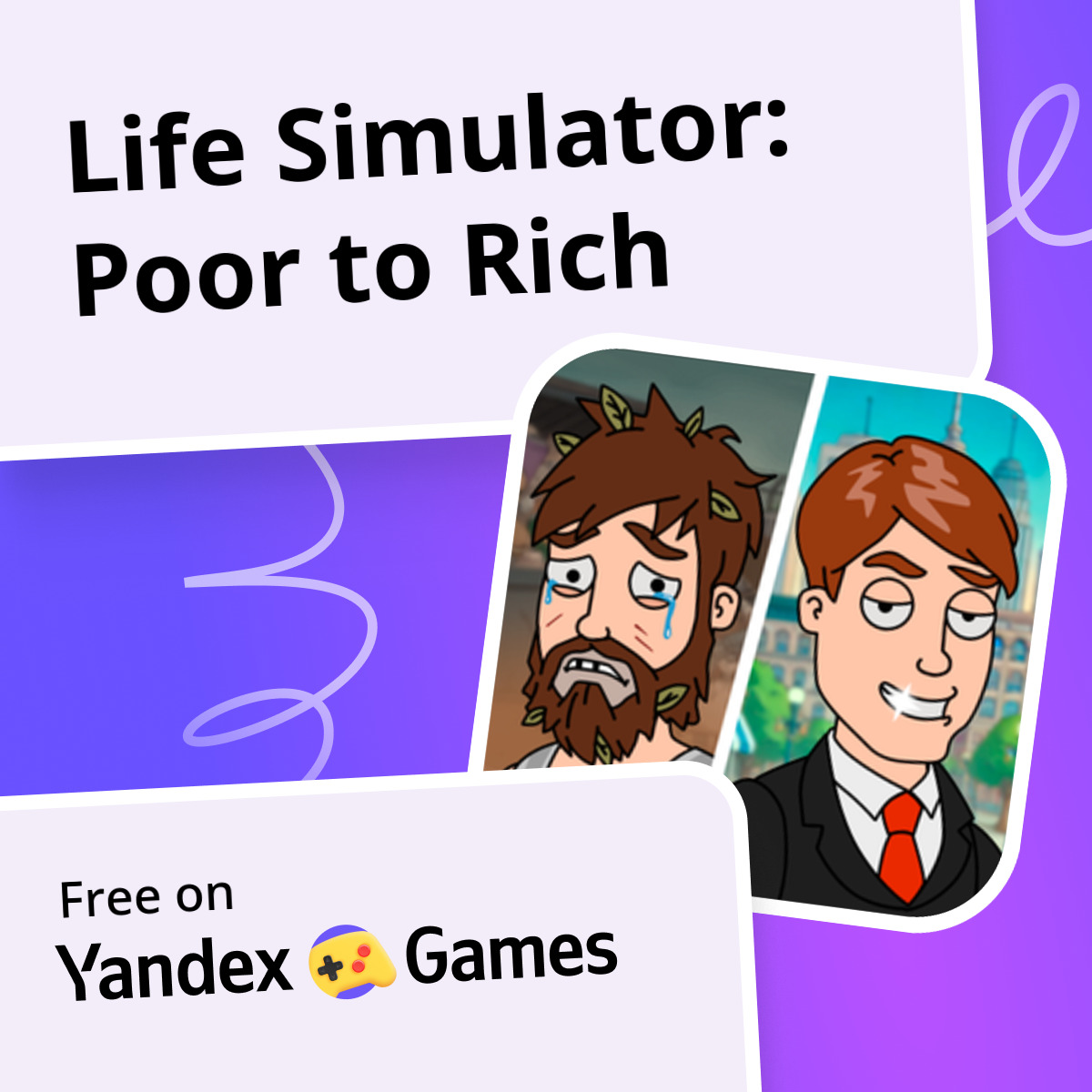 Life Simulator: Poor to Rich (by Evil Goose Games) - play online for ...