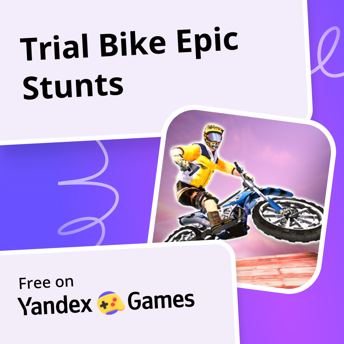 Trial Bike Epic Stunts - play online for free on Yandex Games