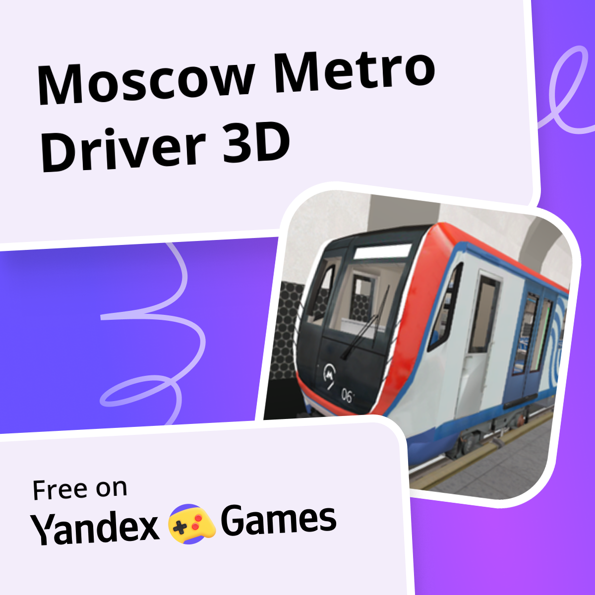 Moscow Metro Driver 3D (by alexkab) - play online for free on Yandex Games