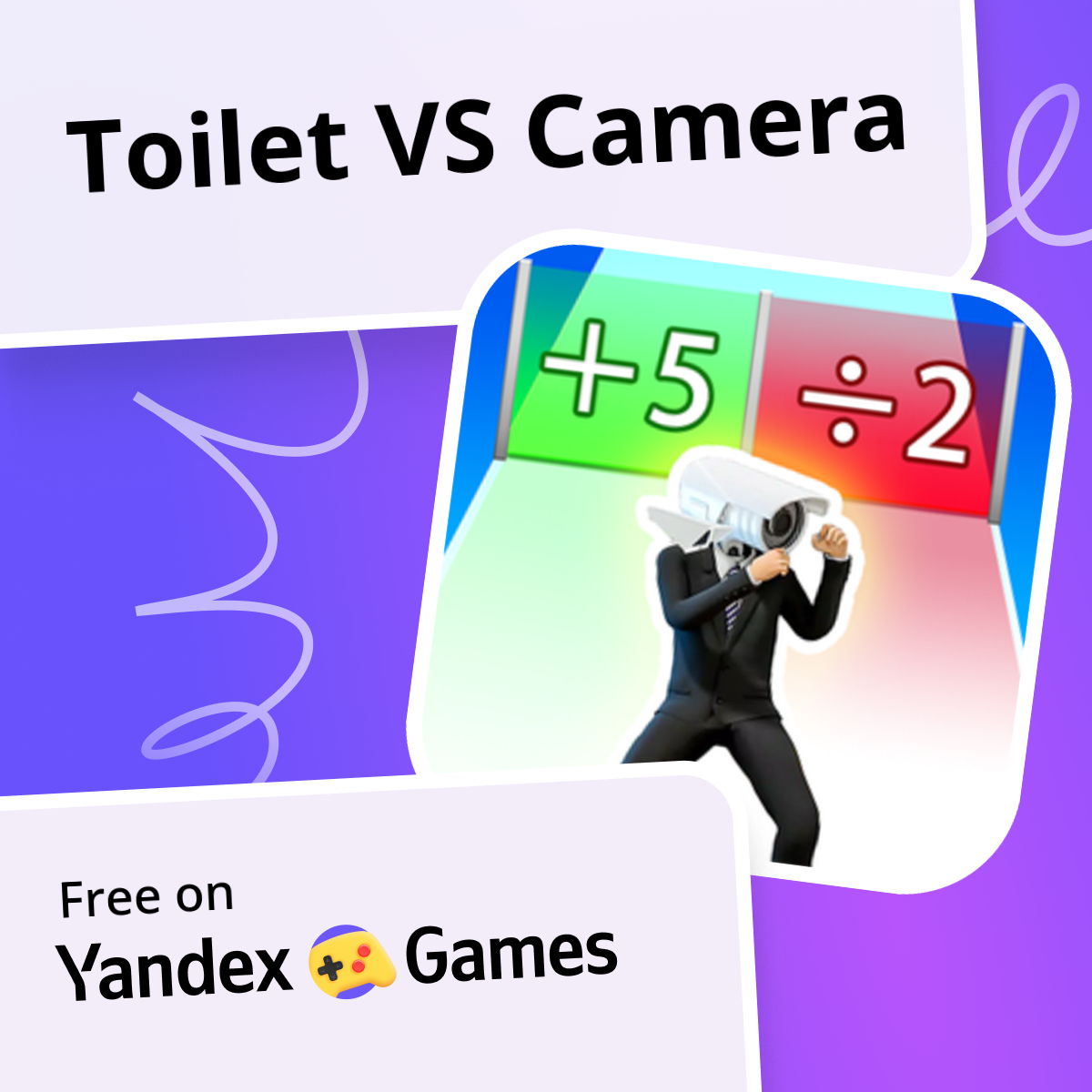 Toilet VS Camera (by GirlsBoysGame) - play online for free on Yandex Games