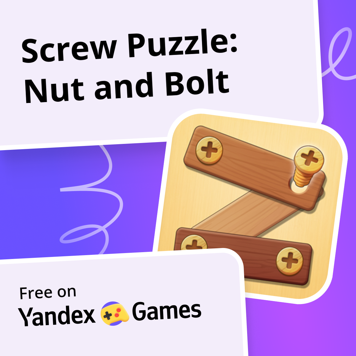 Screw Puzzle: Nut and Bolt (by Citigo) - play online for free on Yandex ...