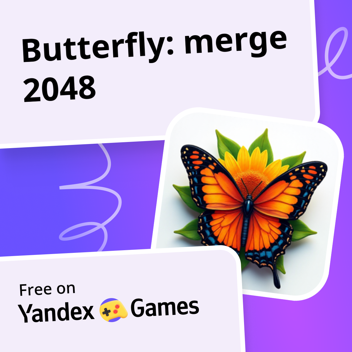 Butterfly: merge 2048 (by TopTor.Game) - play online for free on Yandex ...