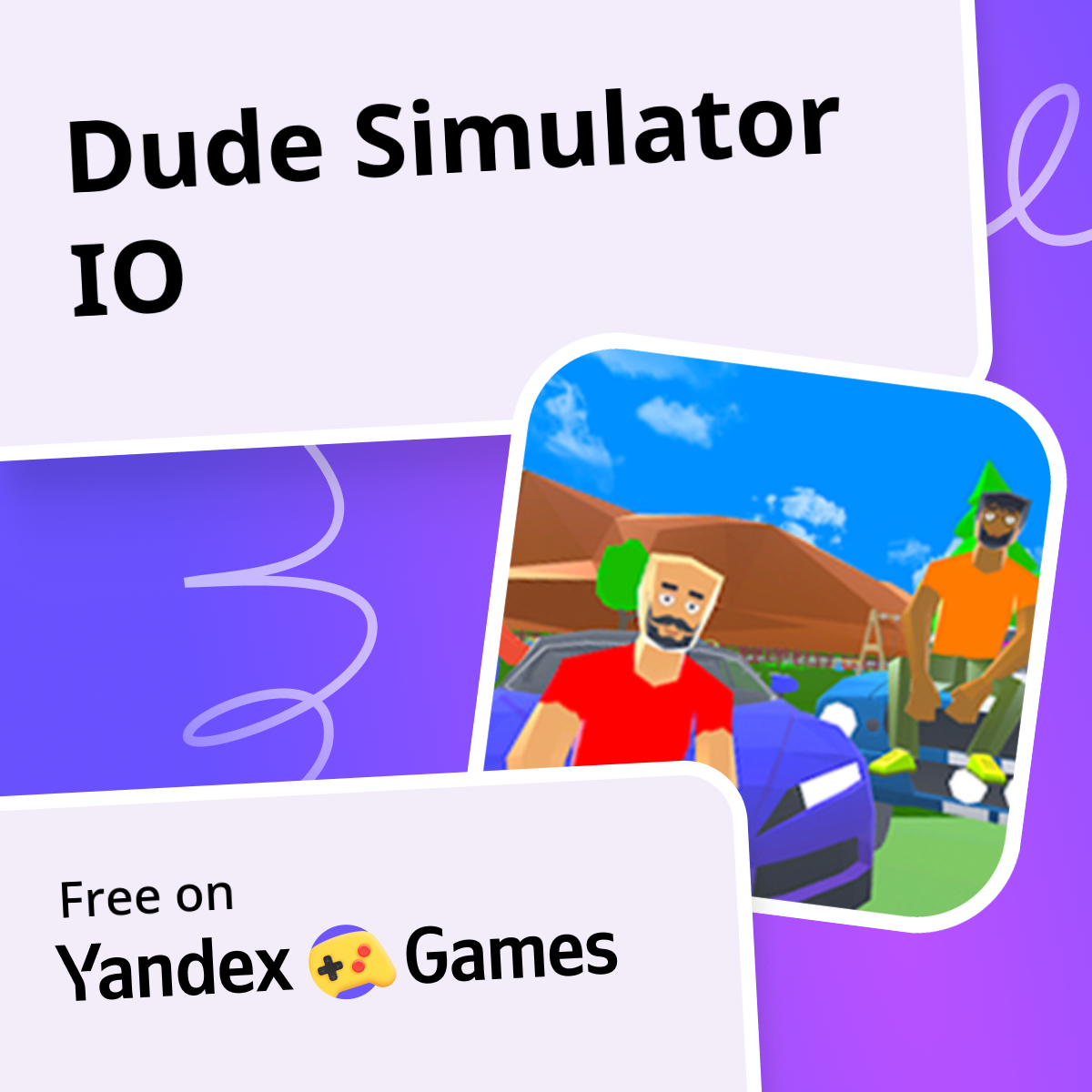 Dude Simulator IO (by Pango Games) - play online for free on Yandex Games