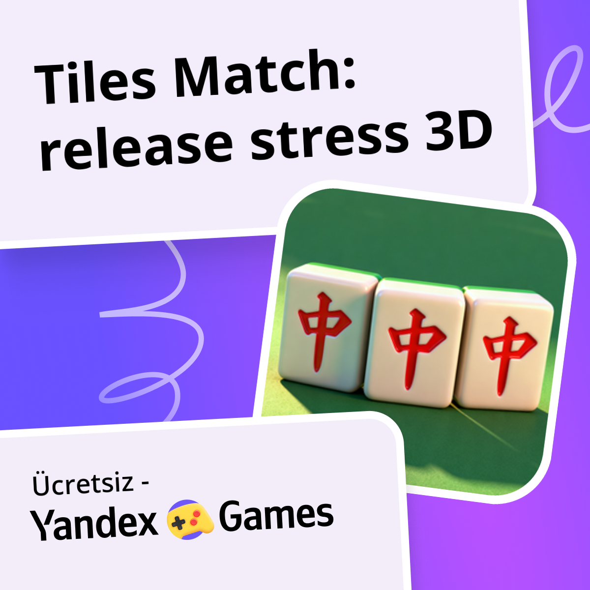 Tiles Match: release stress 3D (Yodomi'den) - Yandex Games servisinde ...