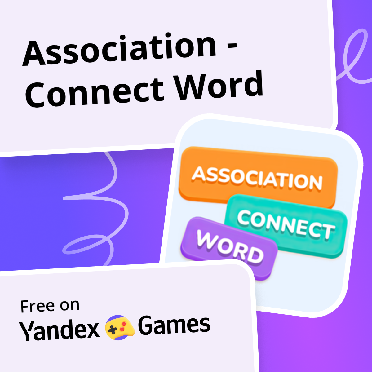 Association - Connect Word - play online for free on Yandex Games