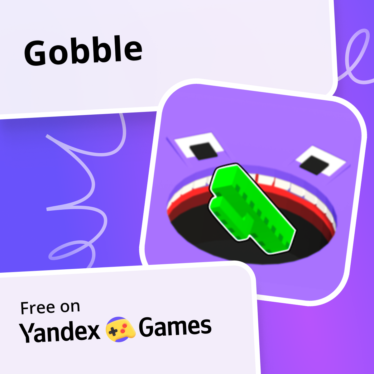 Gobble (by Anvarbek Jakbaraliev) - play online for free on Yandex Games