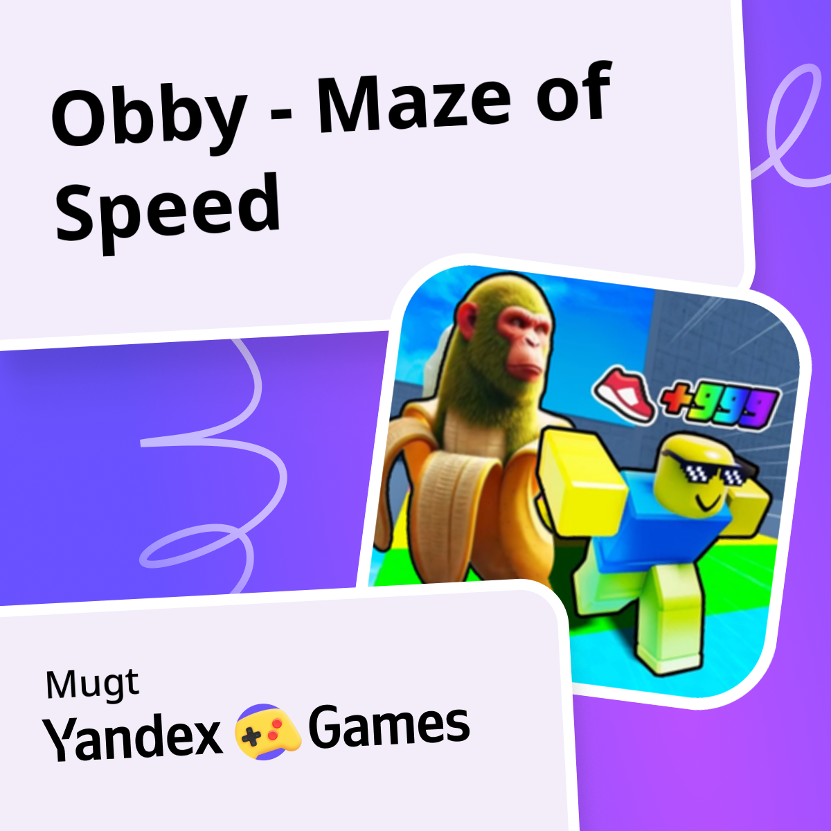 Obby - Maze of Speed (Andrushka Games tarapyndan) - Yandex Games on-da ...