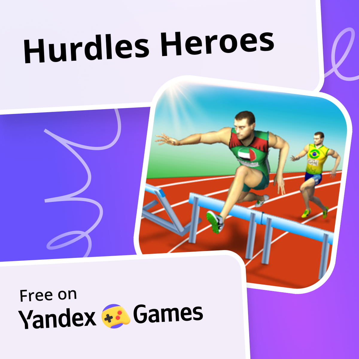 Hurdles Heroes - play online for free on Yandex Games