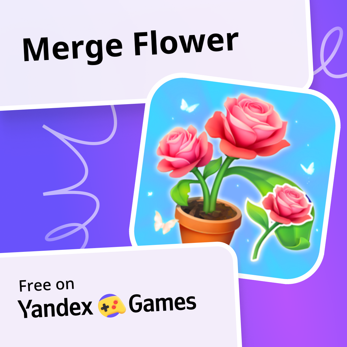 Merge Flower (by CocosGame) - play online for free on Yandex Games