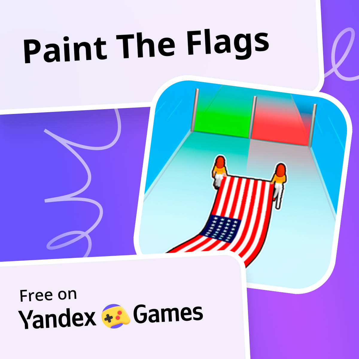 Paint The Flags - play online for free on Yandex Games