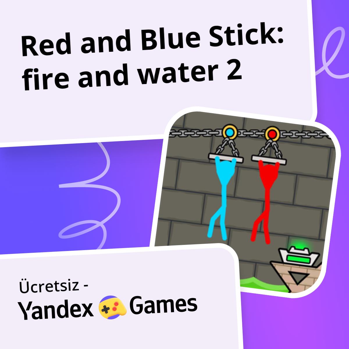 Red and Blue Stick: fire and water 2 (Stickmen_games'den) - Yandex ...