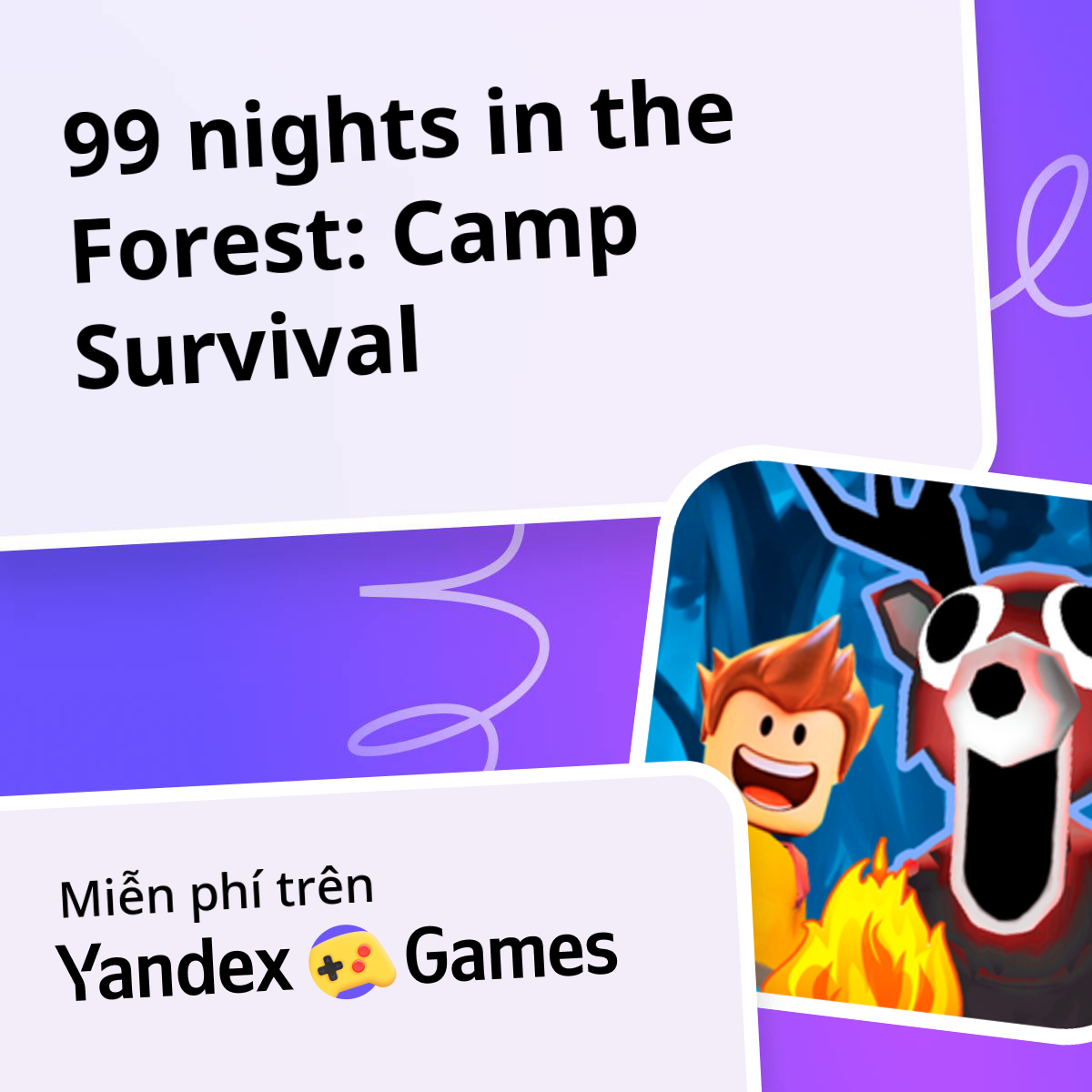 99 nights in the Forest: Camp Survival - chơi trực tuyến miễn phí trên ...